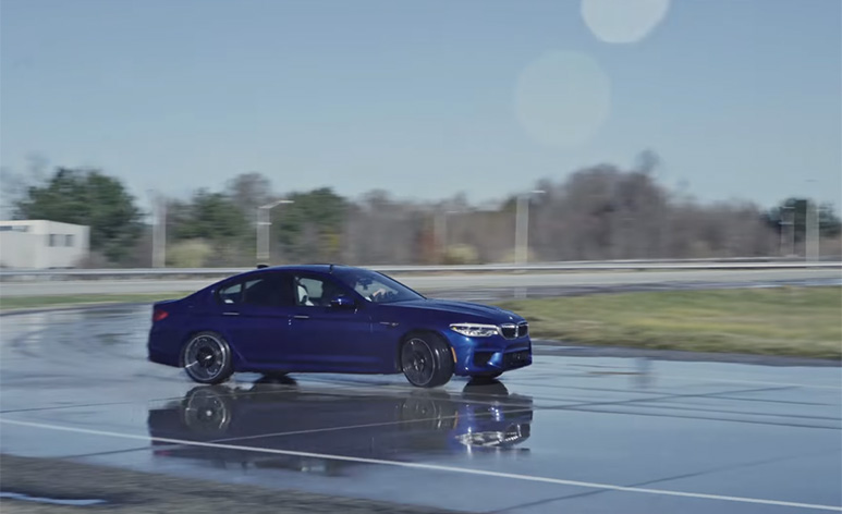 Así se ve un sorprendente derrape durante ocho horas seguidas | Emol.com